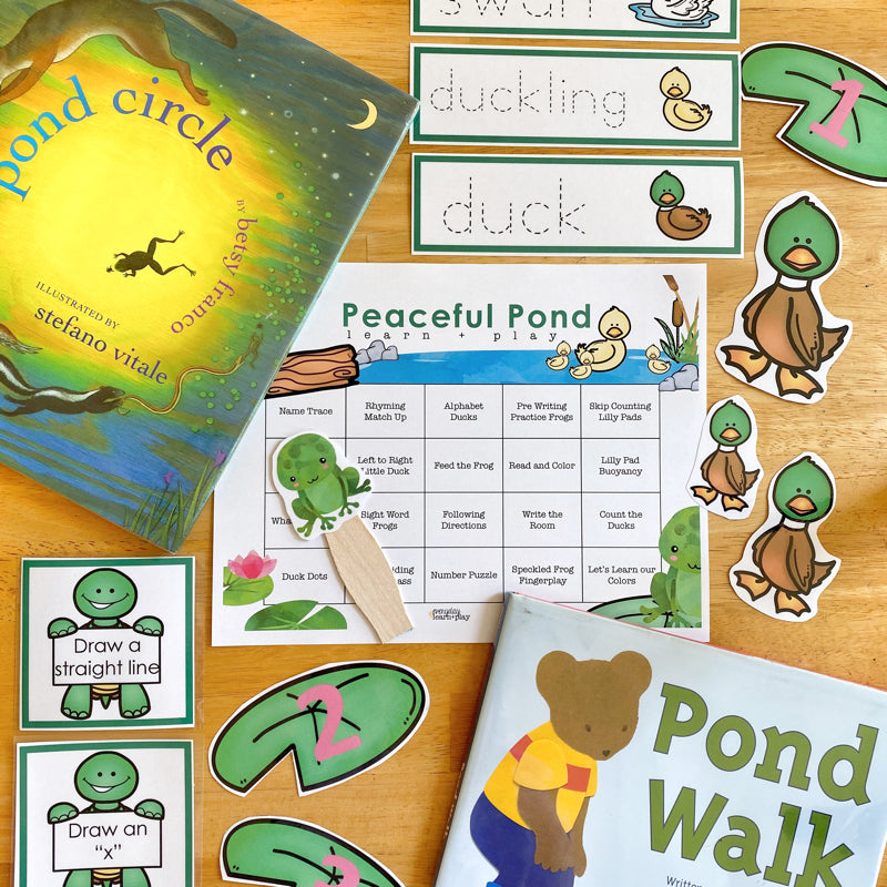 Peaceful Pond – Everyday Learn + PLAY