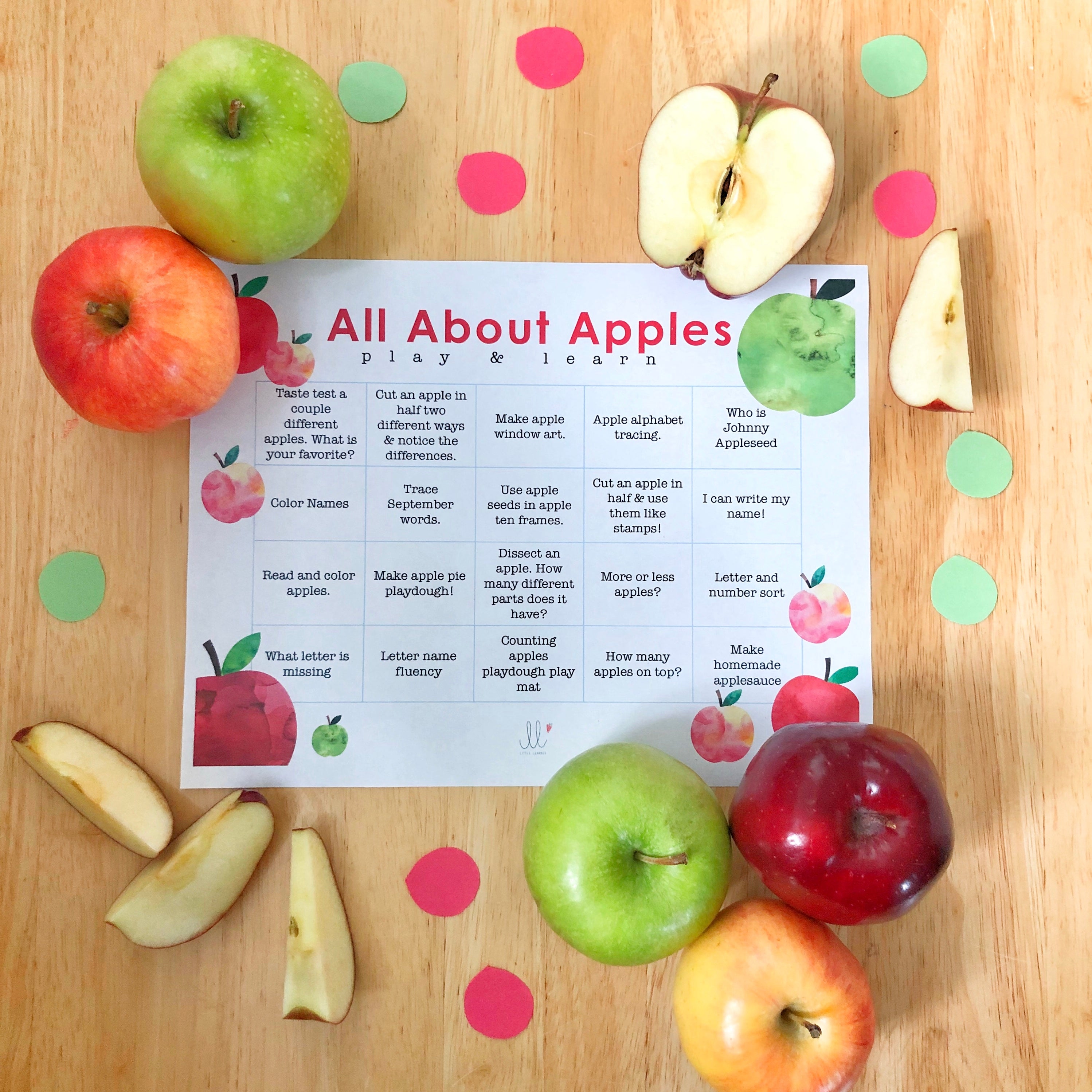 All About Apples – Everyday Learn + PLAY