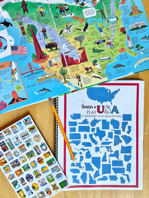 Learn + PLAY USA: Exploring Our Great 50 States – Everyday Learn + PLAY