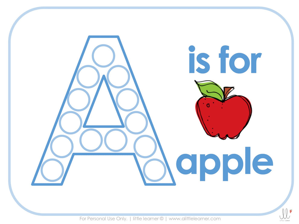 Complete Do-A-Dot Alphabet – Everyday Learn + PLAY