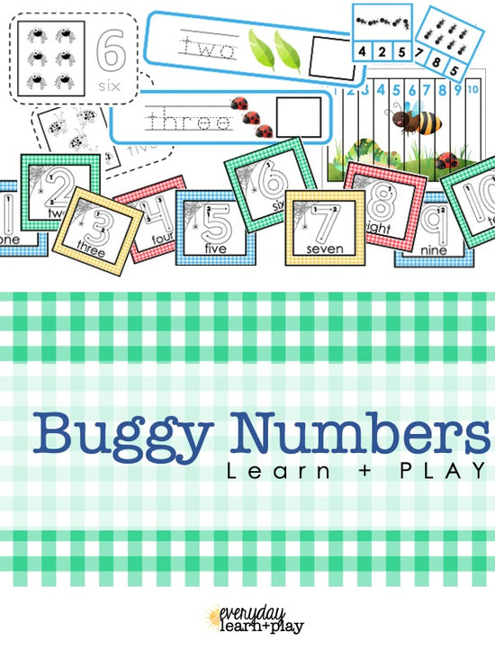 Buggy Numbers Learn + PLAY Set – Everyday Learn + PLAY