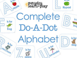Complete Do-A-Dot Alphabet – Everyday Learn + PLAY
