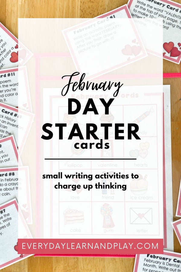 February Day Starters – Everyday Learn + PLAY