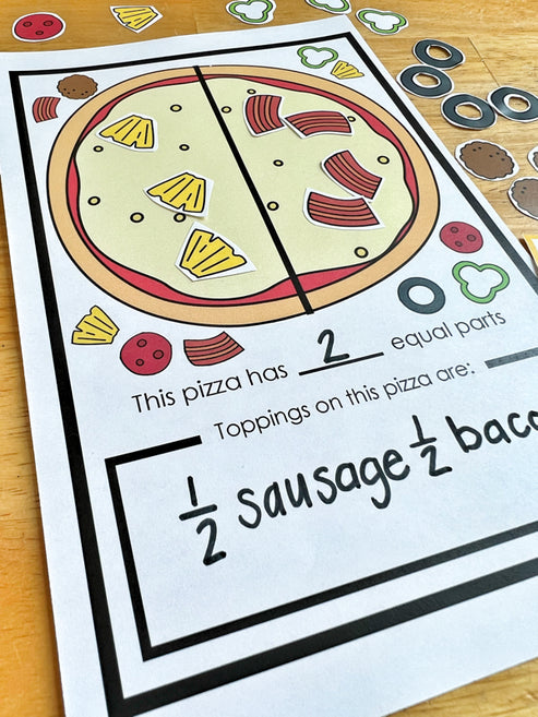 Pizza Party Fraction Fun – Everyday Learn + PLAY