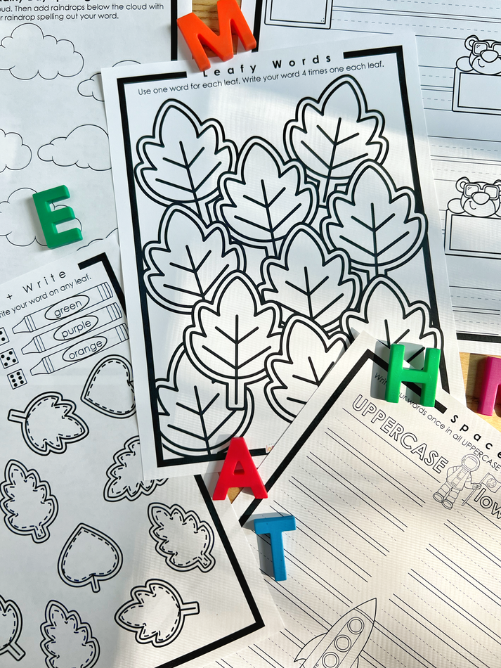 Spelling Activities VI – Everyday Learn + PLAY