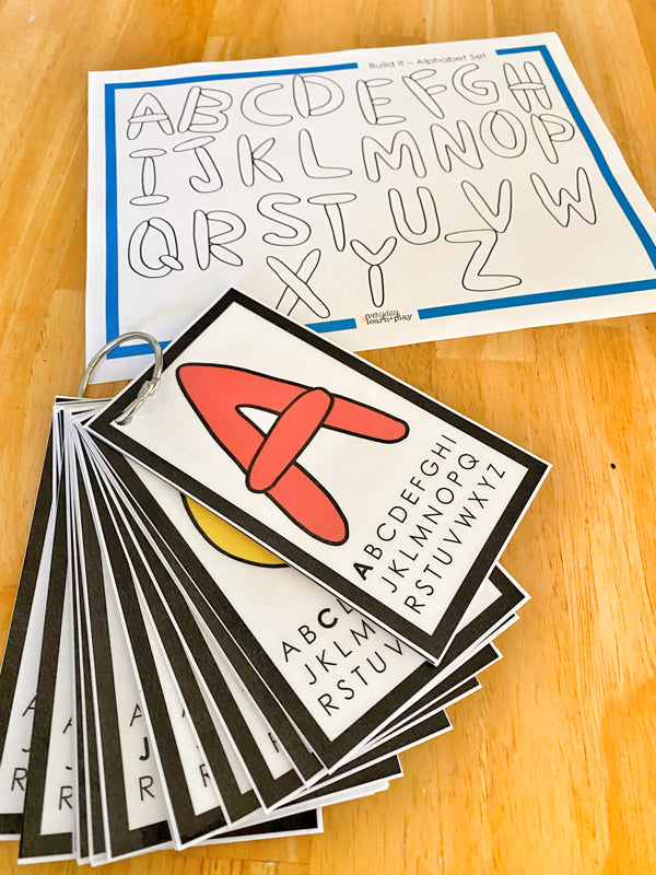 Build It - Alphabet Set – Everyday Learn + PLAY