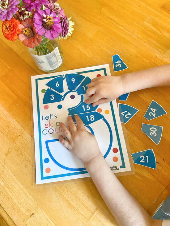 Skip Counting Puzzles – Everyday Learn + PLAY