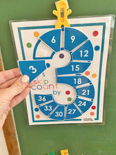 Skip Counting Puzzles – Everyday Learn + PLAY