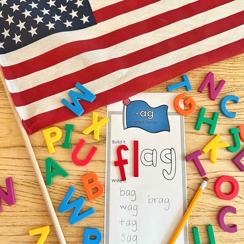 Word Family Freebie – Everyday Learn + PLAY