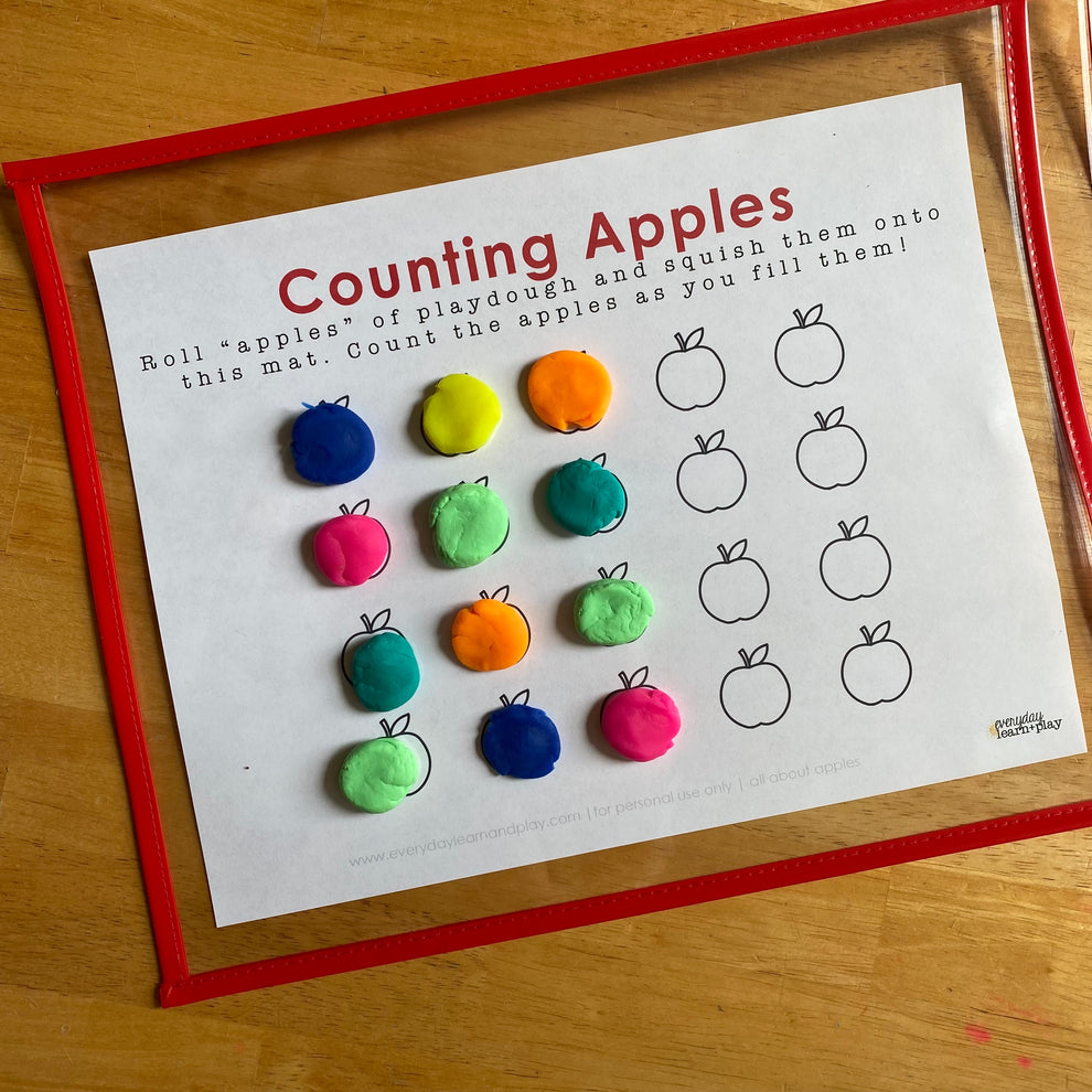All About Apples Learn & Play Calendar – Everyday Learn + PLAY
